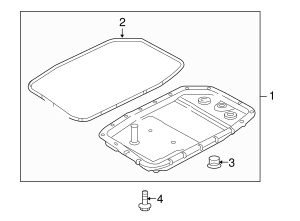 2002-2015 Jaguar Transmission Oil Filter C2C38963 | OEM Parts Online