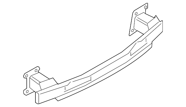 2019-2023 Porsche Cayenne Impact Bar 9Y0-807-309-A | OEM Euro Parts