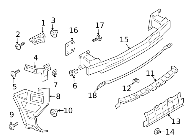 2019-2022 Porsche Cayenne Cross-Member 9Y0-807-235-A | Gaudin Porsche Parts