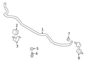 20420FL030 - OEM NEW 18-20 Subaru Forester Crosstrek Left Link Assembly ...