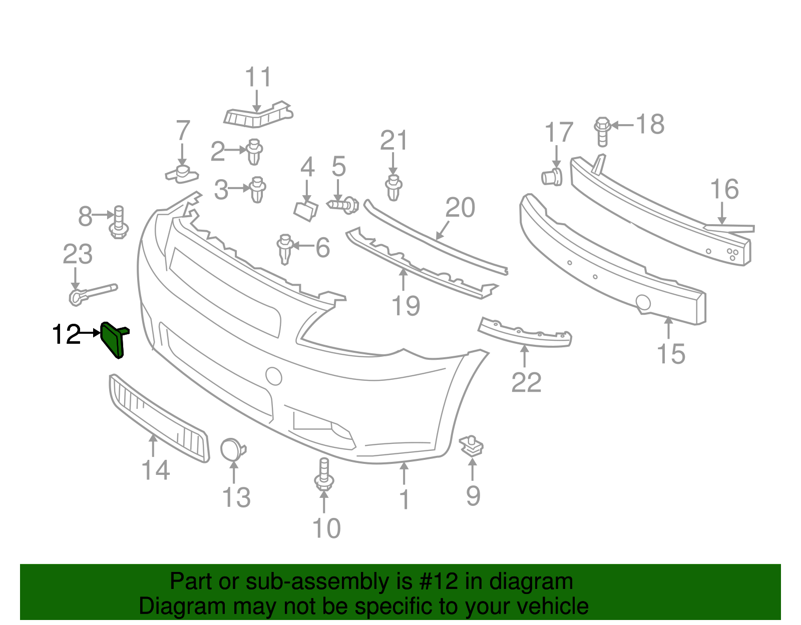2005-2010 Scion tC Lamp Cover 52437-21010 | Toyota Parts Center