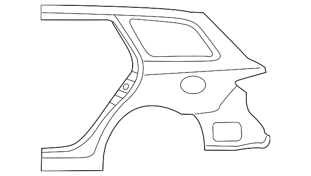 2004-2007 Mazda 6 Quarter Panel GMYF-70-410 | Mazda-Parts