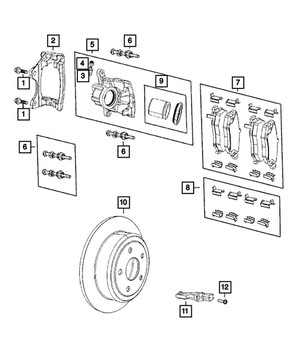 2018-2024 Jeep Wrangler Wheel Speed Sensor, Rear Wheel 68627496AA ...