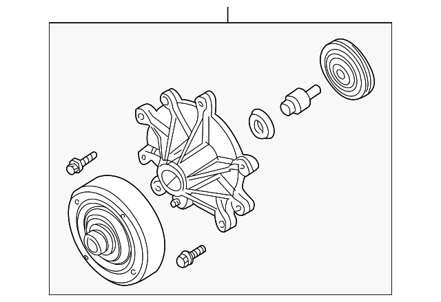 1999-2013 Mopar Water Pump 53022189AH | Mopar Parts Canada