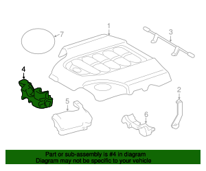 12612-38010 - Front Cover - 2013-2020 Lexus LX570 | My L Parts