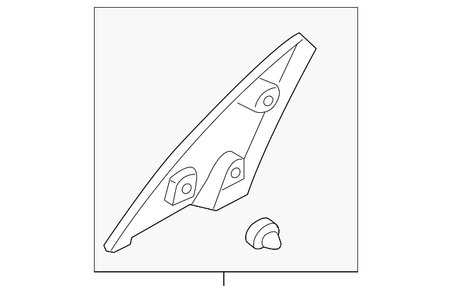 2012-2021 Subaru OEM NEW 2012-2020 Subaru Crosstrek Right Side Cover A ...