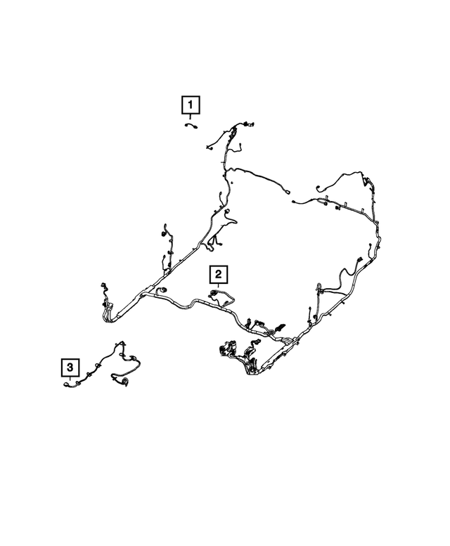 52112344AD - Jumper Wiring 2019-2022 Ram | The Official Mopar eStore