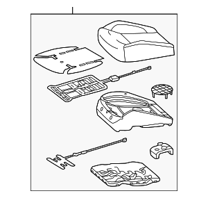 2013-2019 Mercedes-Benz Cushion Assembly 292-910-30-04-7M48 | MB OEM Parts