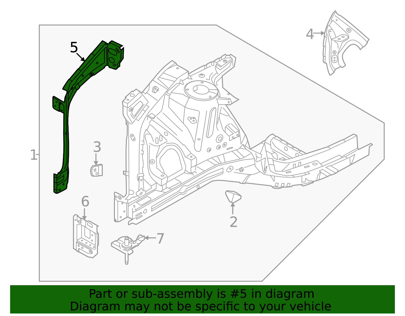 64583-S1500 - Upper Panel 2021-2023 Hyundai Santa Fe | AutoNation Parts