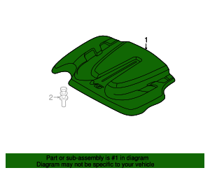 2012-2014 Kia Engine Cover 29240-3C240 | Kia Automotive Parts