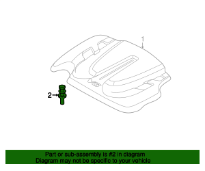 29213-3C000 - Engine Cover Bolt 2011-2013 Kia Sorento | Kia.Parts Store