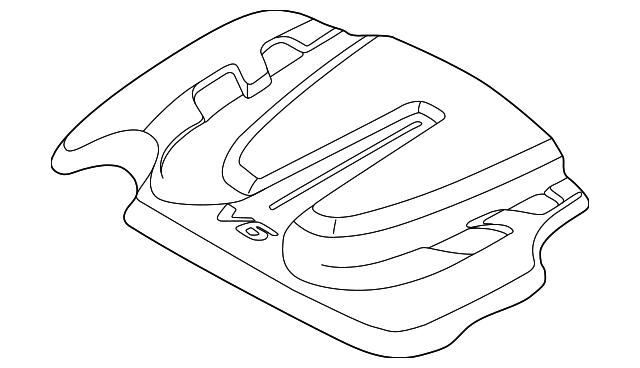 29240-3C240 - Engine Cover 2012-2014 Kia | Kia.Parts Store