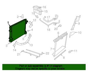 2015-2022 Dodge Cooler 68272789aa | TascaParts.com
