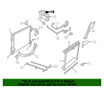 1998-2021 Mopar Pressurized Coolant Cap 5278767ab | TascaParts.com