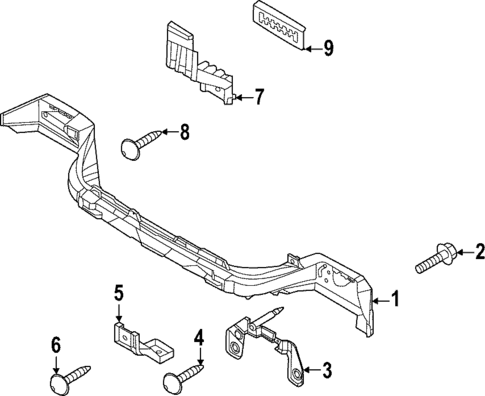 Bumper & Components - Rear for 2024 Kia Sportage | Kia.Parts Store