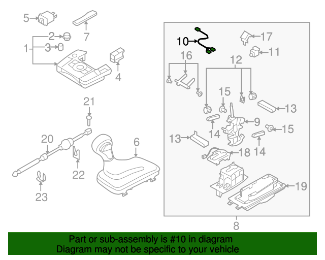 4F0-971-697 - Wire Harness 2007-2015 Audi Q7 | Audi OEM Parts
