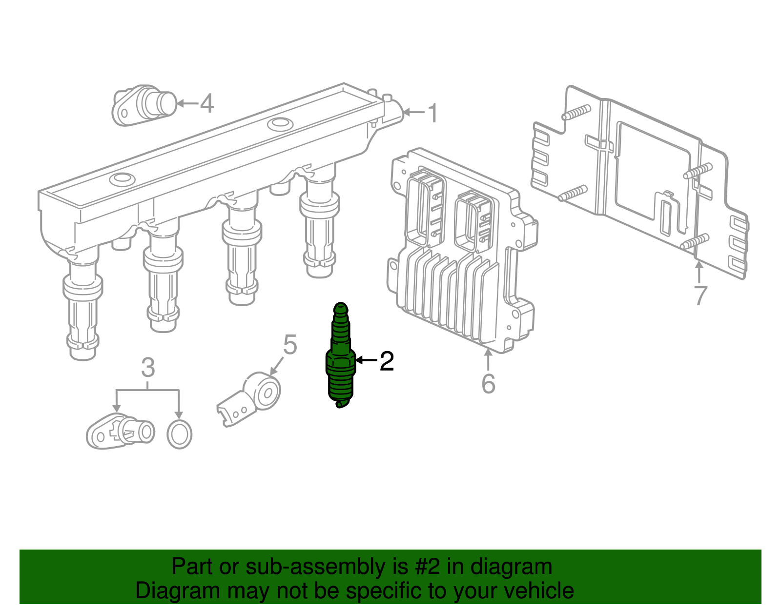 12681656 - 2011-2021 GM - Iridium Spark Plug | My GM Part