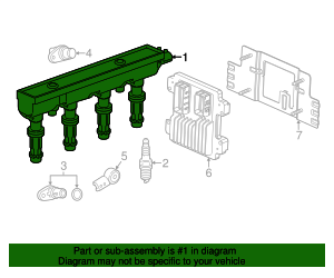 2011-2021 GM Ignition Coil 25198623 | ChevroletPartsCanada-spc.ca
