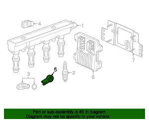 25201064 - Ignition Knock (Detonation) Sensor 2011-2021 GM | GMPartsNow