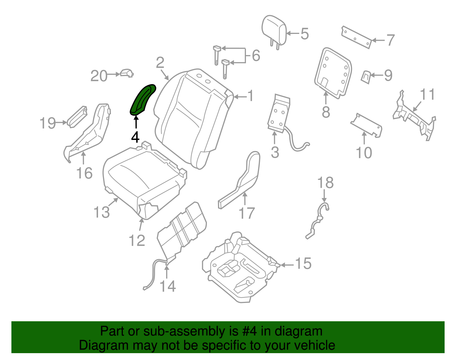 2017 Nissan Pathfinder Bezel 88047-3JA1A | Olympia Nissan/Nissanparts.cc
