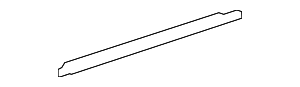 2004-2009 Toyota Prius Door Window Belt Weatherstrip (Left, Front ...