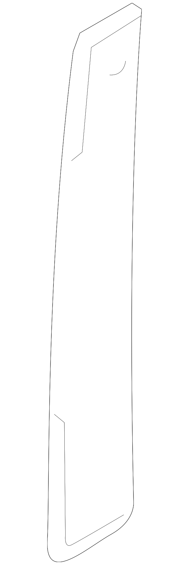 2004-2009 Toyota Prius Frame Molding 75755-47010 | Toyota Parts Center