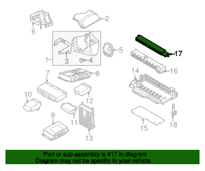 61138364533 - 2004-2010 BMW X3 Fuse Holder (61-13-8-364-533) | BMW of ...