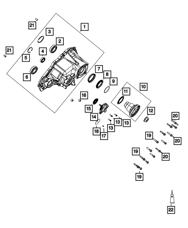 MOPAR DRIVE SHAFT FLANGE - 68071233AB - 68071233AB | Mopar Online Parts