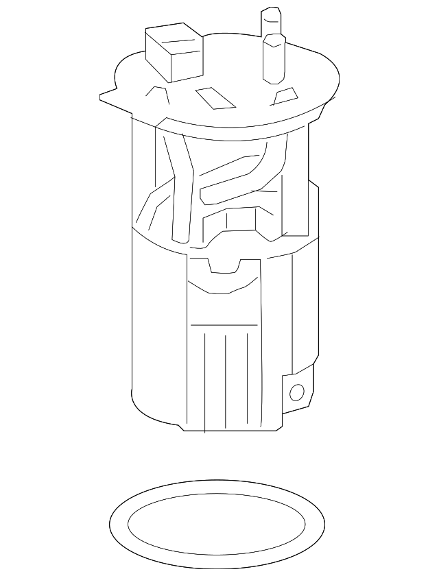 13592603 - Fuel Pump Module without Fuel Level Sensor, with Seal 2013 ...