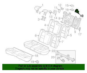 82124-TM8-A01 - Bracket 2010-2014 Honda Insight | Honda Parts Online
