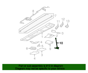 2011-2020 Mopar Light Ring 68149284AB | TascaParts.com