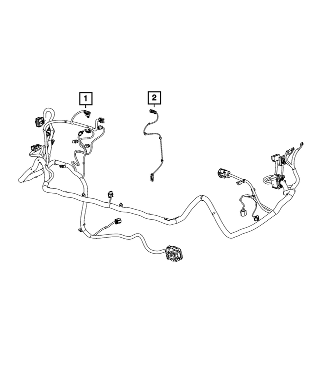 2023-2024 Ram Front End Module Wiring 68549644AA | MyMoparParts
