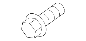 11611176 - M12x1.5x26 Multi-Purpose Bolt 2016-2025 GM | Chevrolet Parts ...