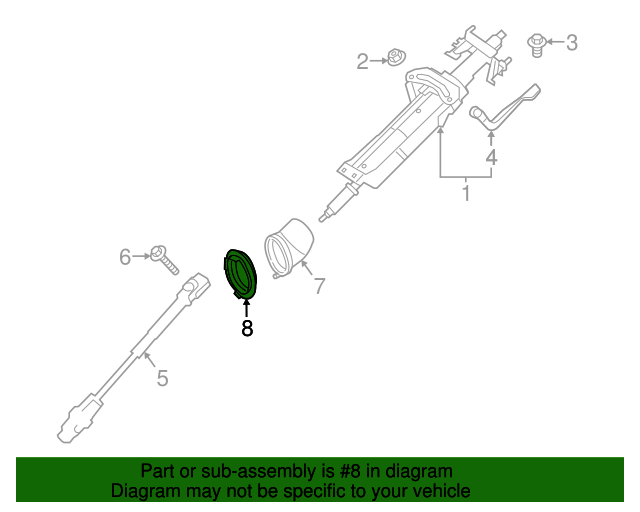 Genuine BMW 32-30-6-790-366 | Retainer Ring | FREE Shipping on Most ...