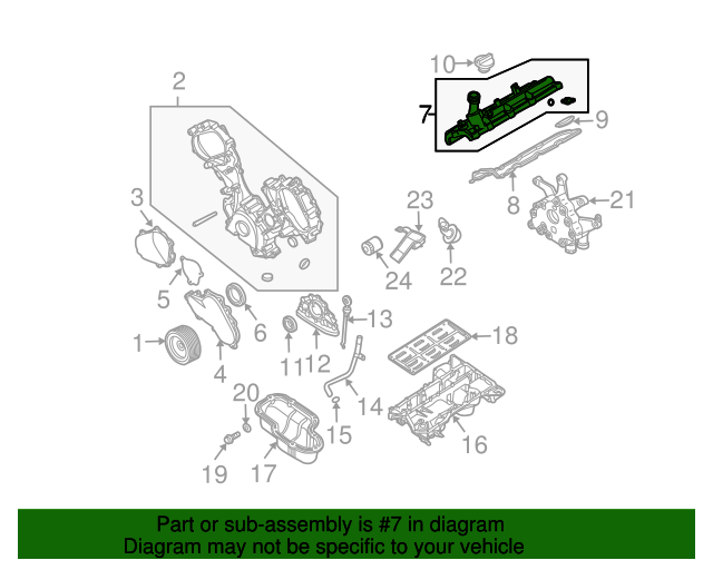 13264-ZE01A - Engine Valve Cover 2007-2016 Nissan | AutoNationParts.com