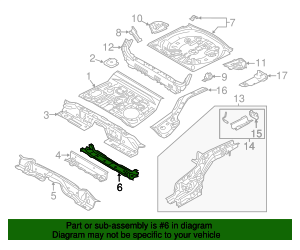 2013-2024 Mazda CX-5 Rear Cross-Member KD53-53-92XA | Mazda-Parts