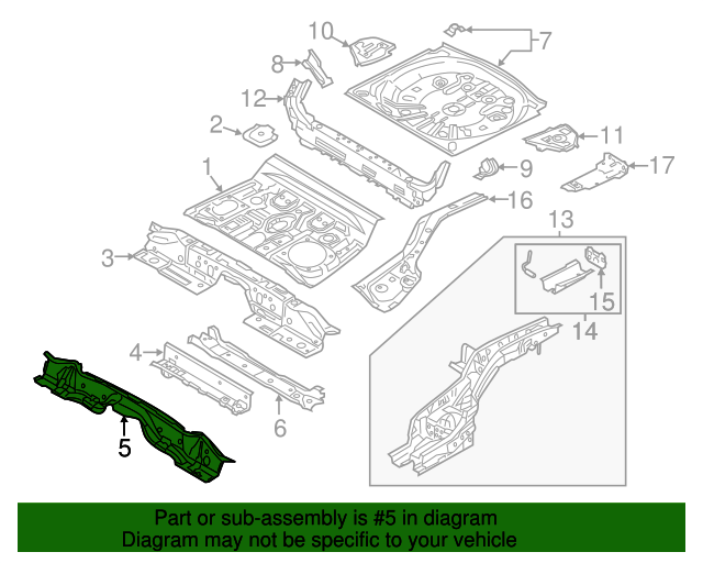 KD53-53-900B - Cross-Member - 2013-2022 Mazda CX-5 | Mazda Swag