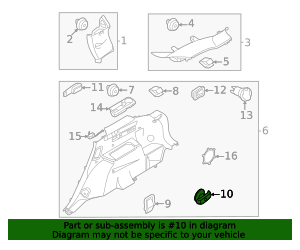 85795-S8000 - Hook 2021-2022 Kia | Kia.Parts Store