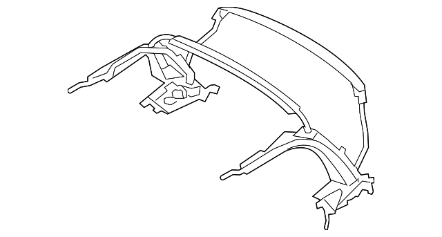 2016-2024 Mini Cooper Frame Assembly 54-34-7-364-797 | Mini Parts Direct