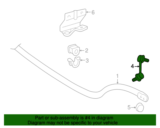 Lexus OEM Stabilizer Link Part# 48820-50020 | OEM Vehicle Parts