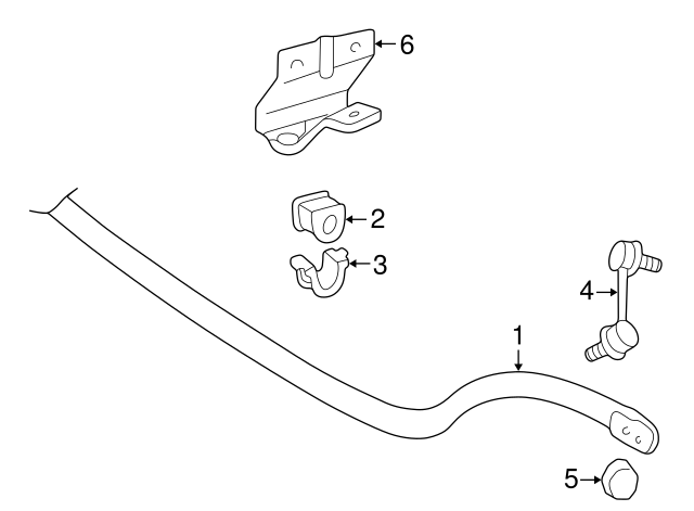 Lexus OEM Stabilizer Link Part# 48820-50020 | OEM Vehicle Parts