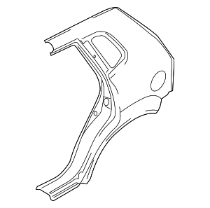 71503-1F1C0 - Quarter Panel 2005-2010 Kia Sportage | Kia.Parts Store