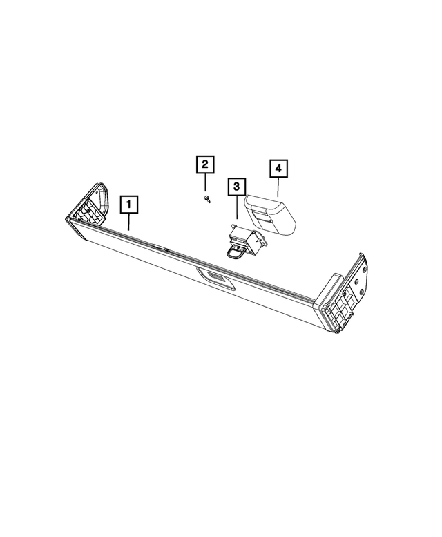 2025 Ram 1500 Storage Bin 7LV16TX7AA | Mopar eStore