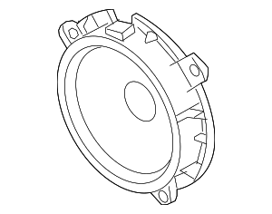 2016-2018 Nissan Rear Dr Speaker 28156-EZ00A | Ziegler Nissan of Orland ...