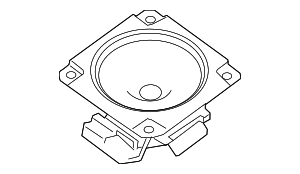 2016-2018 Nissan Inst Panel Speaker 28152-EZ00A | QuirkParts