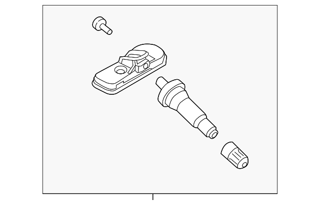 2019-2023 Genesis G70 Tire Pressure Sensor 52933-J5000 | Retail ...