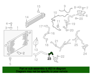 2017-2020 Ford Fusion Connector Hose HS7Z-8A577-A | OEM Parts Online