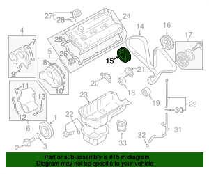 24211-39500 - Camshaft Gear 2002-2006 Kia | Kia.Parts Store