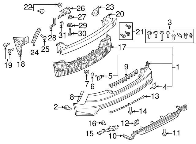 4G8-807-441-C-GRU - Tow Eye Cap 2016-2018 Audi A7 Quattro | Audi OEM Parts
