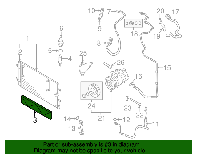 2009-2012 Audi Q5 Grille 8K0-820-746-D | OEM Parts Online